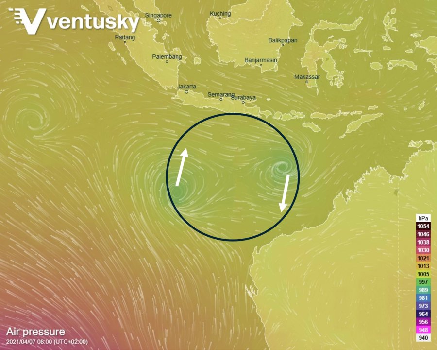 The Fujiwhara Effect: Interaction of Tropical Cyclones | myVentusky